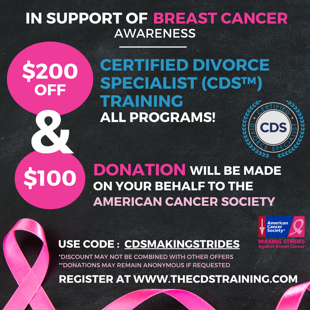 CDS Hybrid Registration – Certified Divorce Specialist